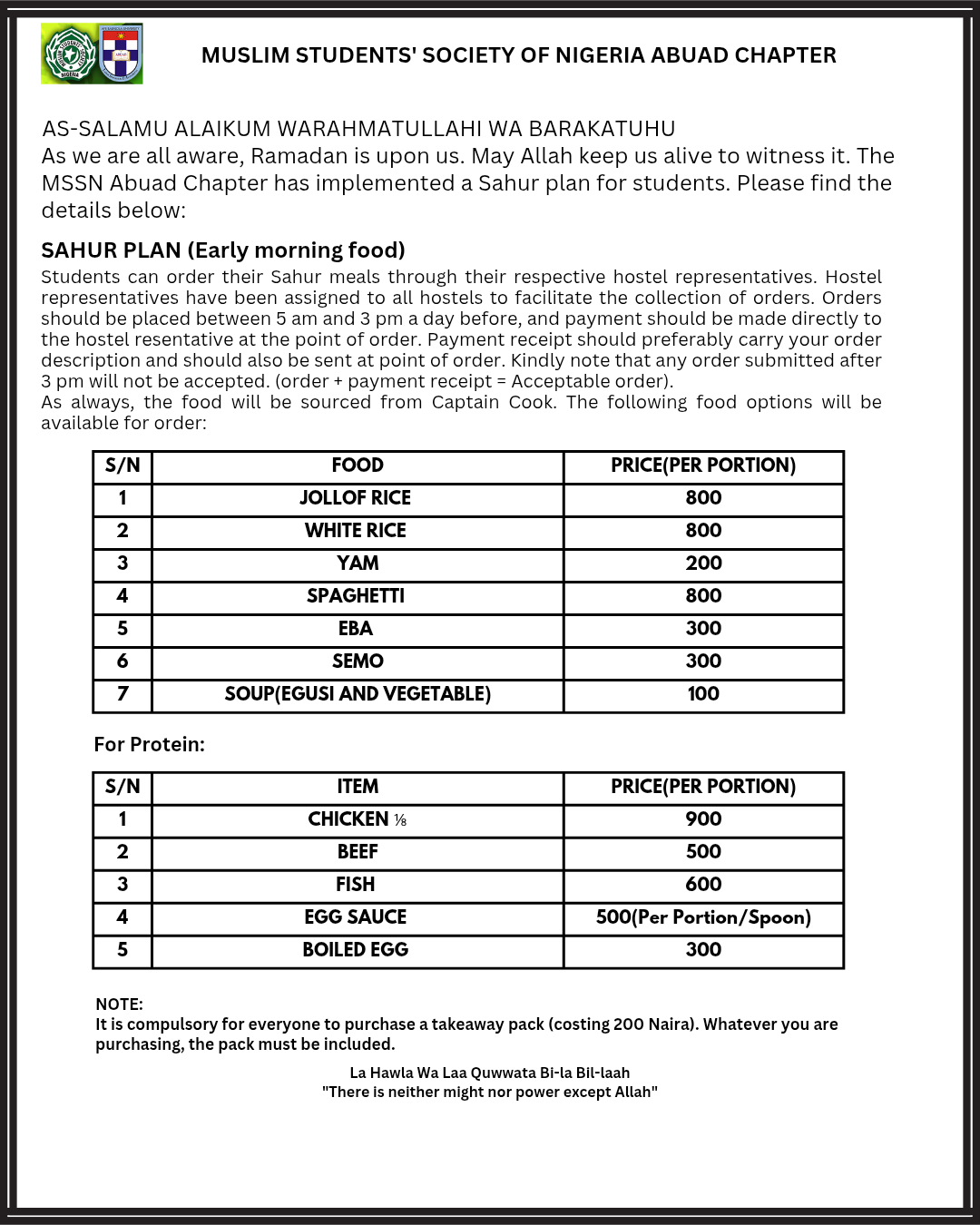 MSSN ABUAD | Official Website of Muslim Students' Society